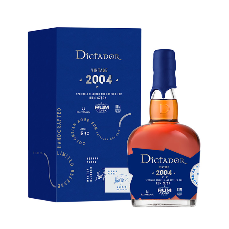 Dictador Vintage 2004 Limited Edition 0,7 l 51% | ExcaliburShop