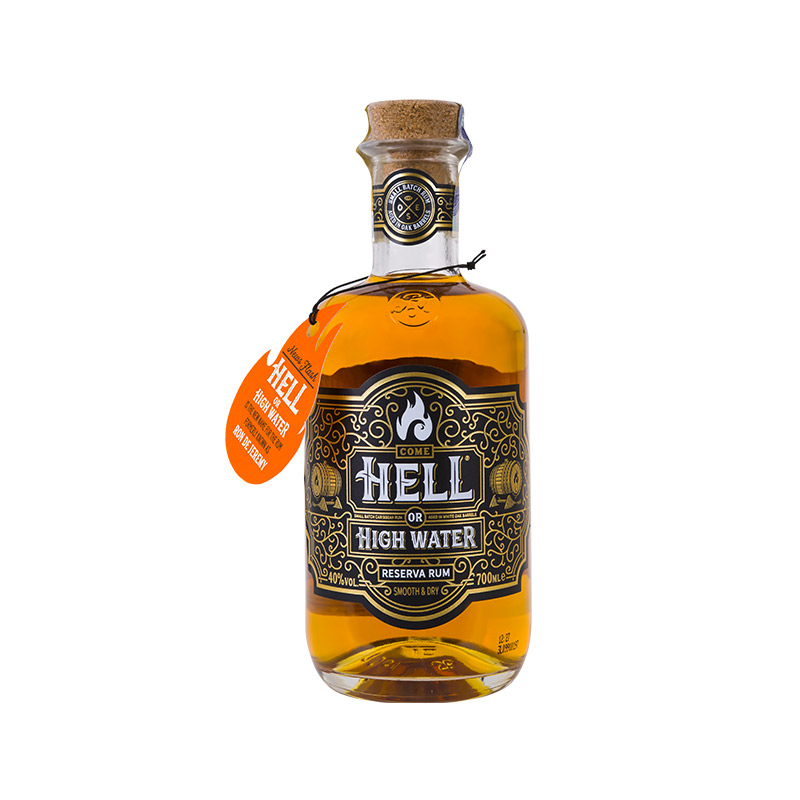 Hell or High Water RESERVA Rum 0,7 l 40% | ExcaliburShop