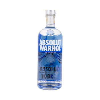 Absolut Vodka Blue Warhol Edition 1l 40% | ExcaliburShop