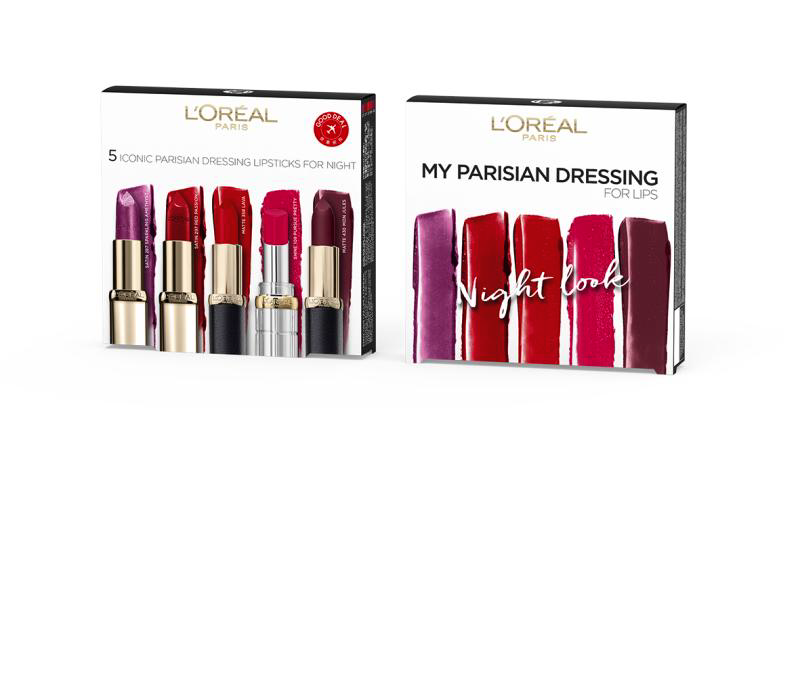 L'Oréal LS Color Riche Lip Dressing by Night Set | ExcaliburShop