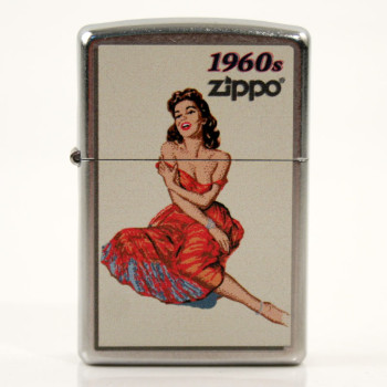 Zippo Pin UP Girl 1960 | ExcaliburShop