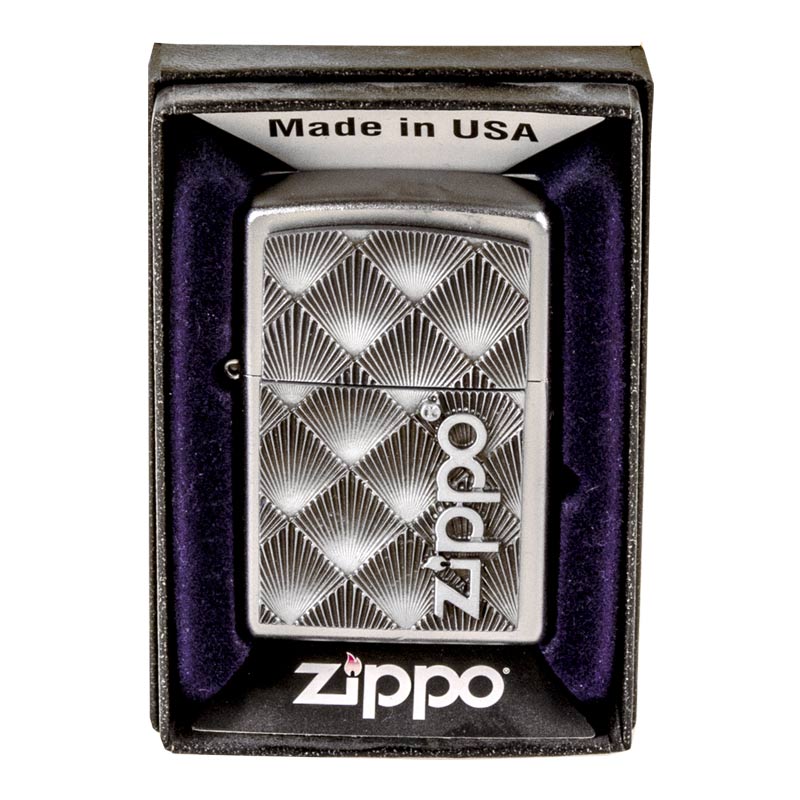Zippo street chrom color Zippo Abstract 2003117 | ExcaliburShop