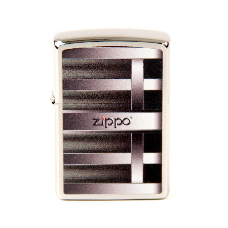 ZIPPO chrom gebürstet color "Metal Bars" 60004553 | ExcaliburShop