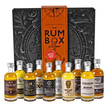 The Rum Box 10x0,05l 40,9% | ExcaliburShop