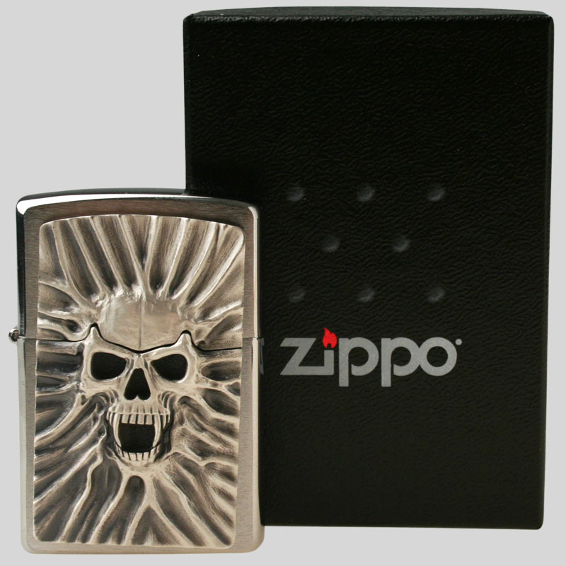 Zapalovač Zippo Lebka | ExcaliburShop