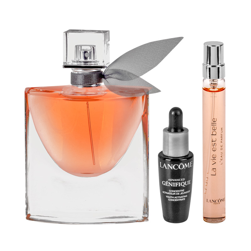 Lancome La vie est belle SET EdP 50ml + EdP 10ml + serum 10ml ...